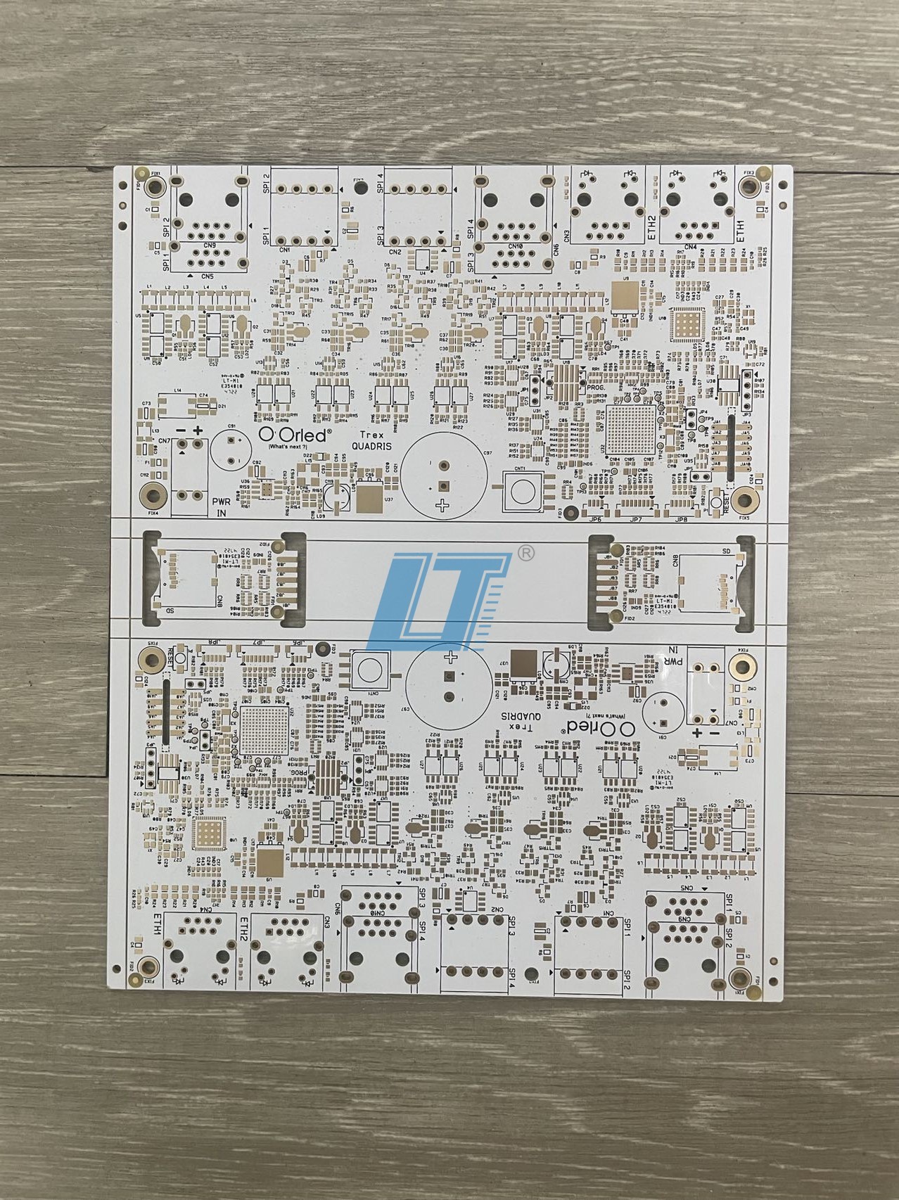 Double Sided Printed Circuit Board IMS PCB With OSP Surface Finish ...