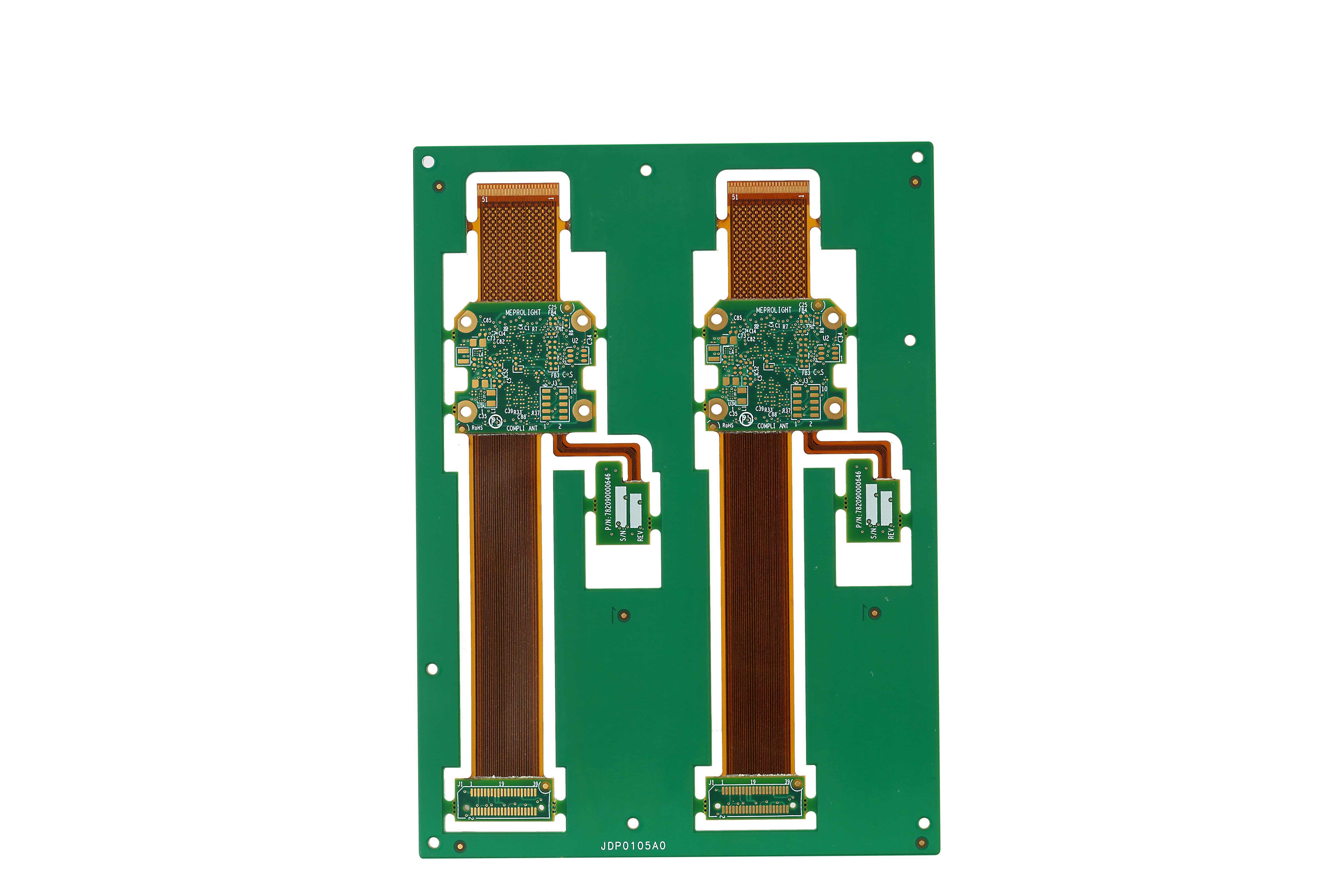 4Layer Smd Components Flexrigid Pcb Bendable Circuit Board Hasl Lf ...