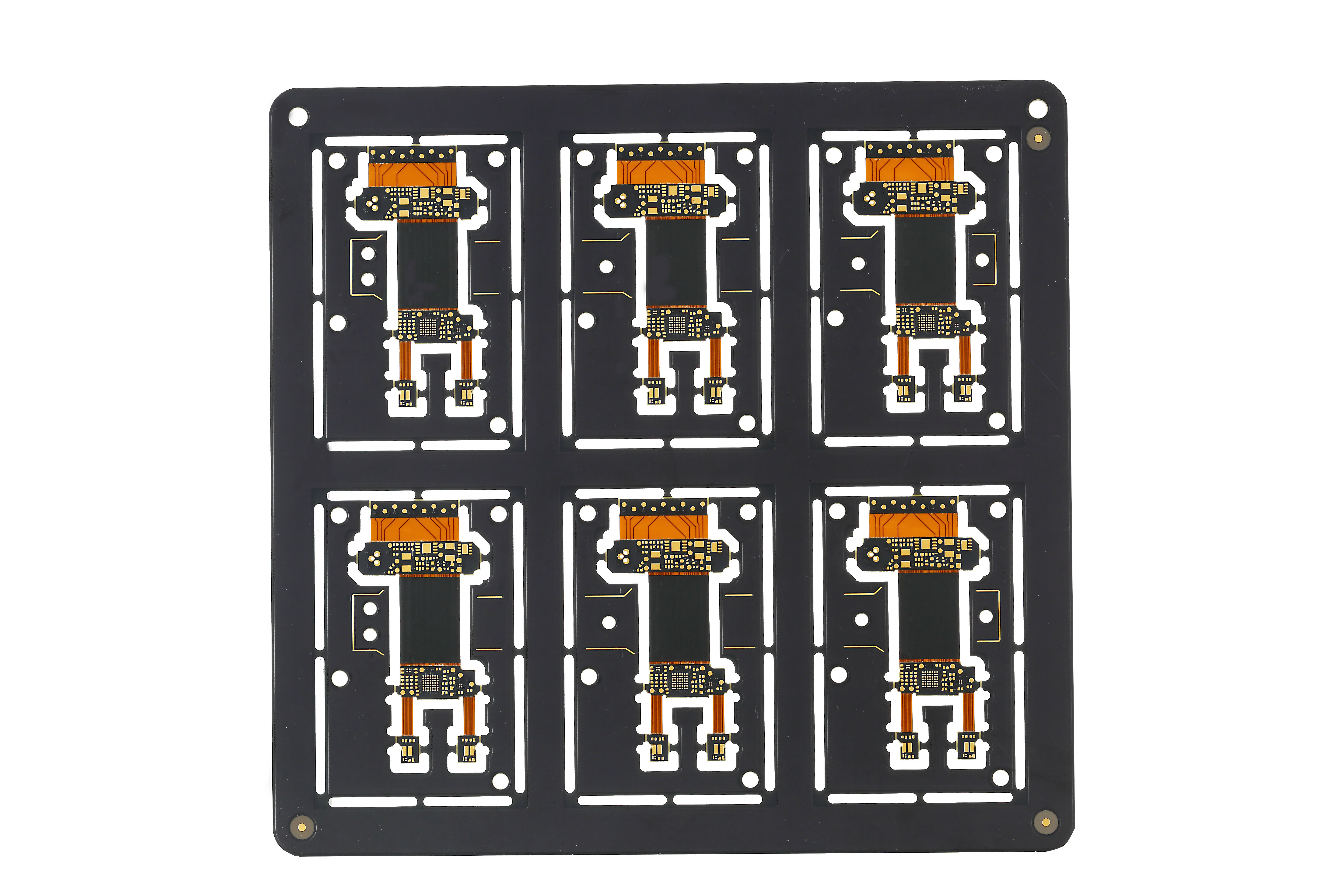 Smd Bga Dip Rigid Flex PCB Assembly 4 Layer Sanforized Hasl Lf Surface