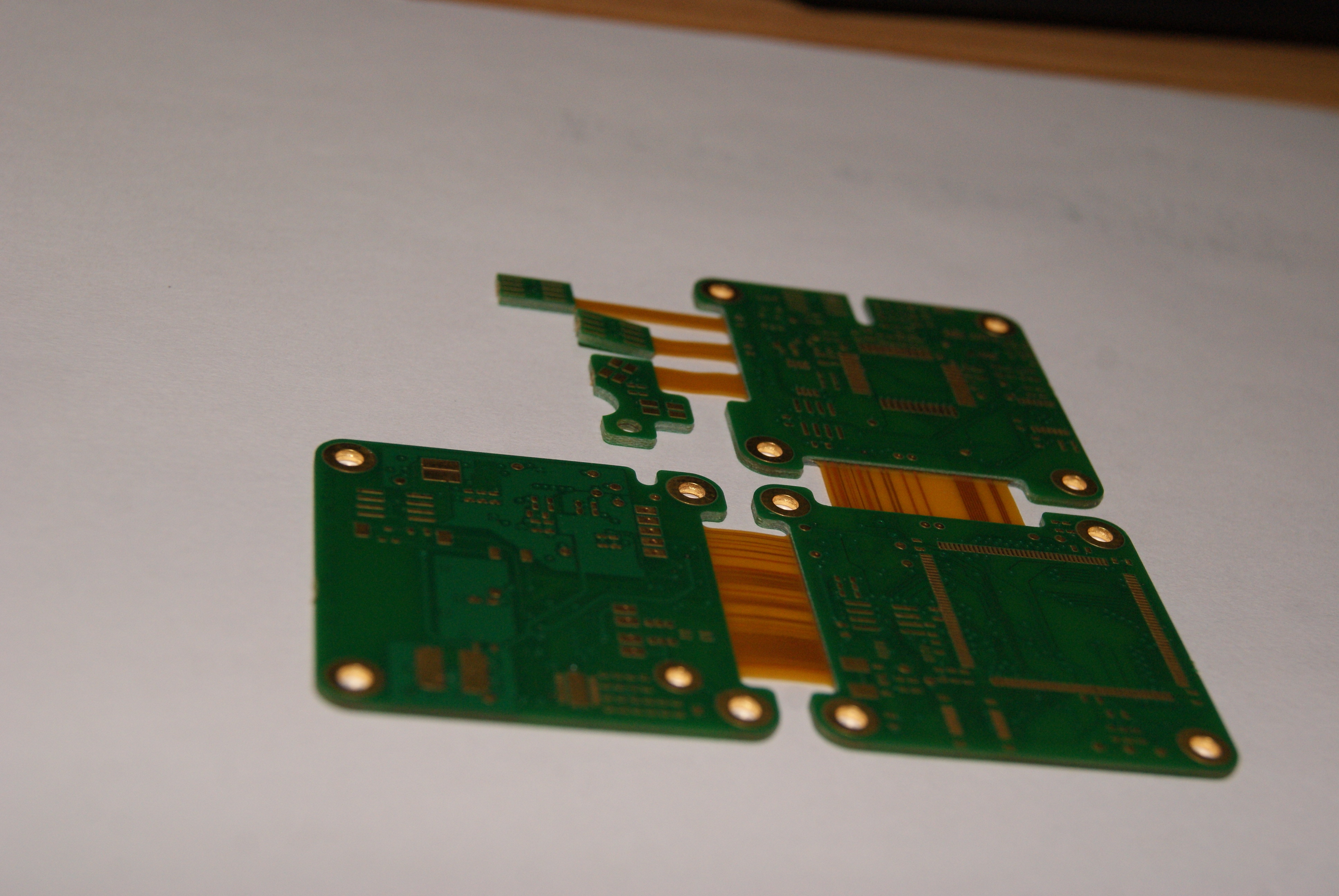 Precise Fr4 Rigid Flex PCB Board With V Cut Routing Enig Treatment