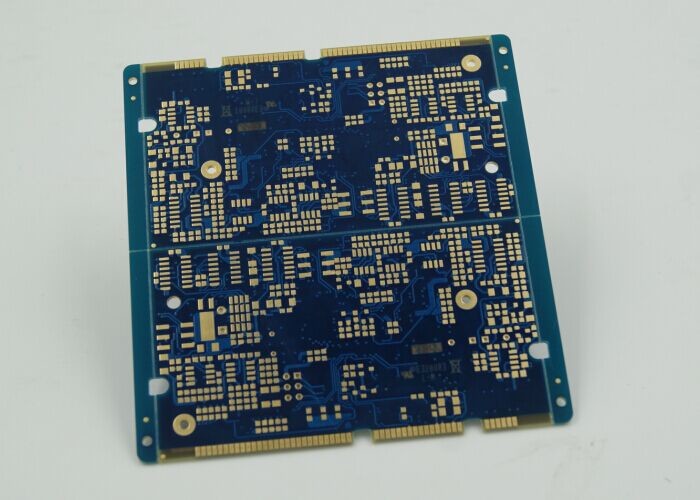 HASL Gold Finger Multilayer PCBs 10 Layer FR4 PCB Board Customization