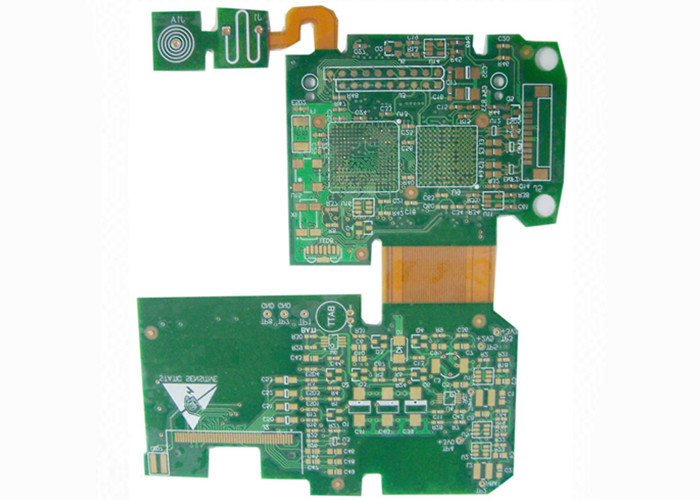 16 Layers Rigid Flexible Printed Circuit Board with in DIP Components ...