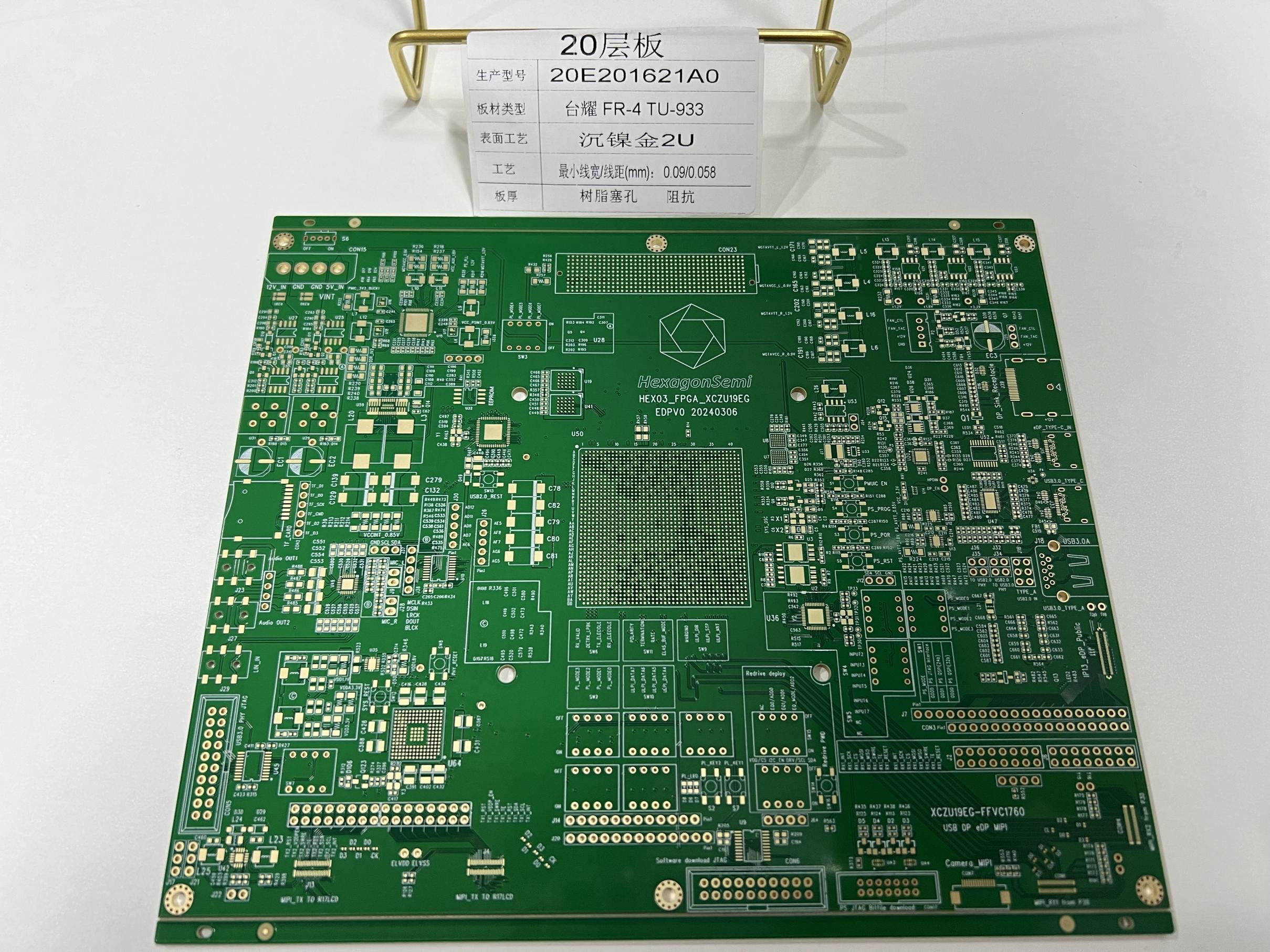 Special Requirements Lamp Socket and 100%E-Testing High Speed PCB Board ...