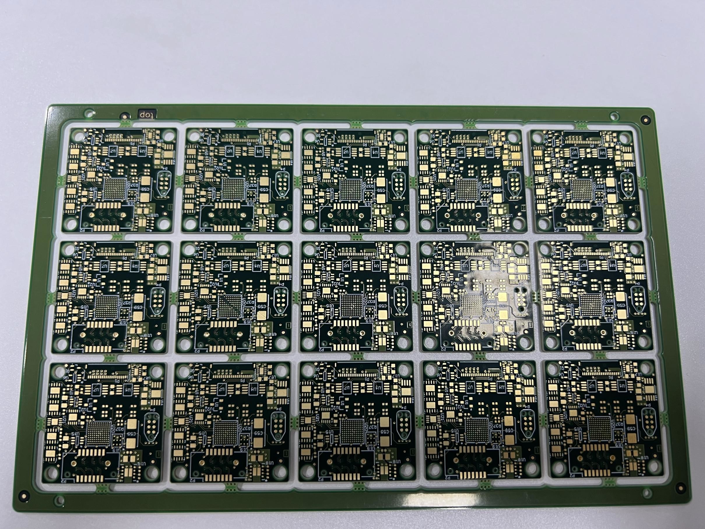 Durable HDI Printed Circuit Board FR4 It180 Half Hole 0.25Mm Bga 6 Layer
