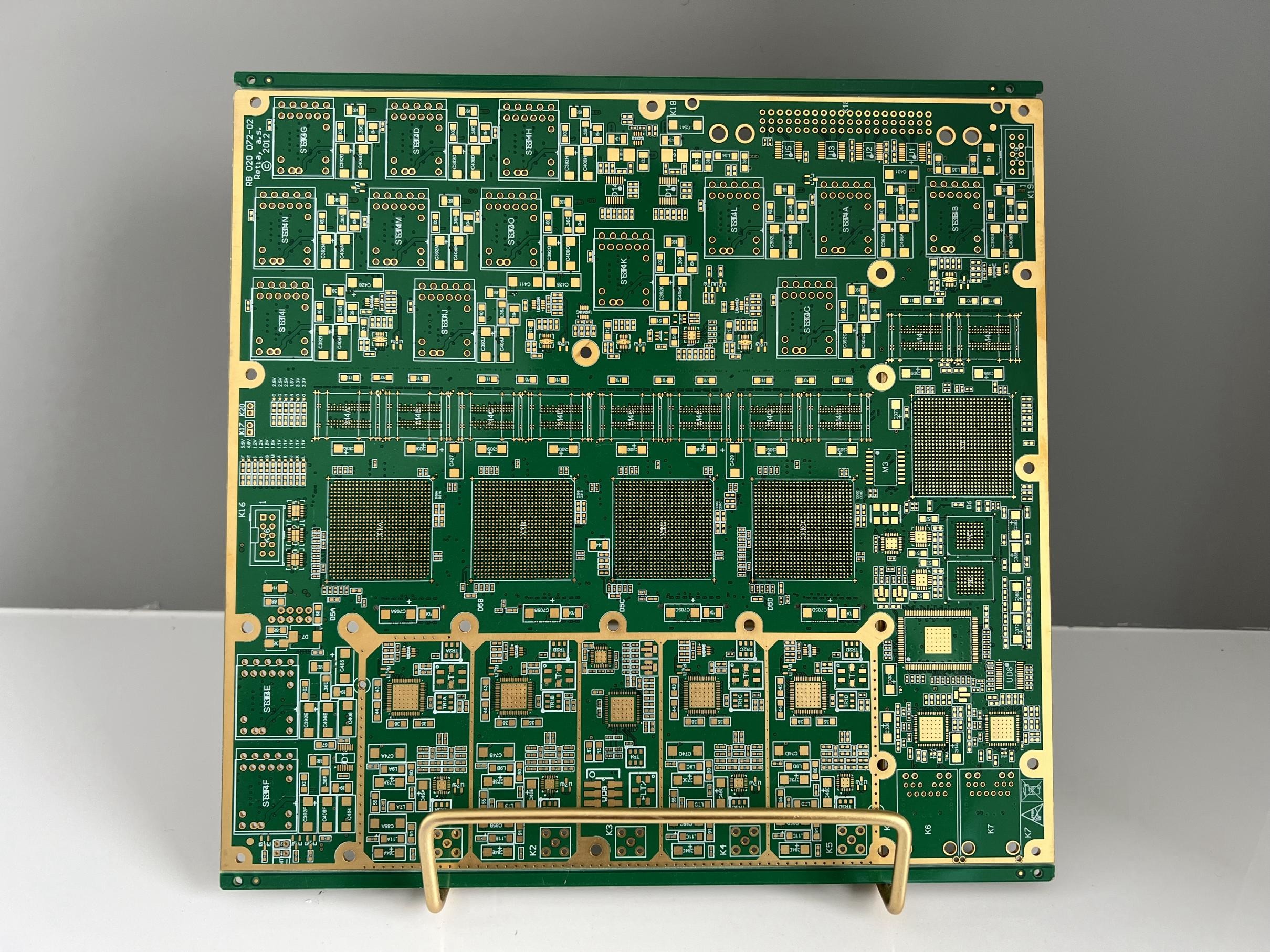 High Performance HDI Any Layer PCB Board ENIG Surface Finish 0.2-6mm